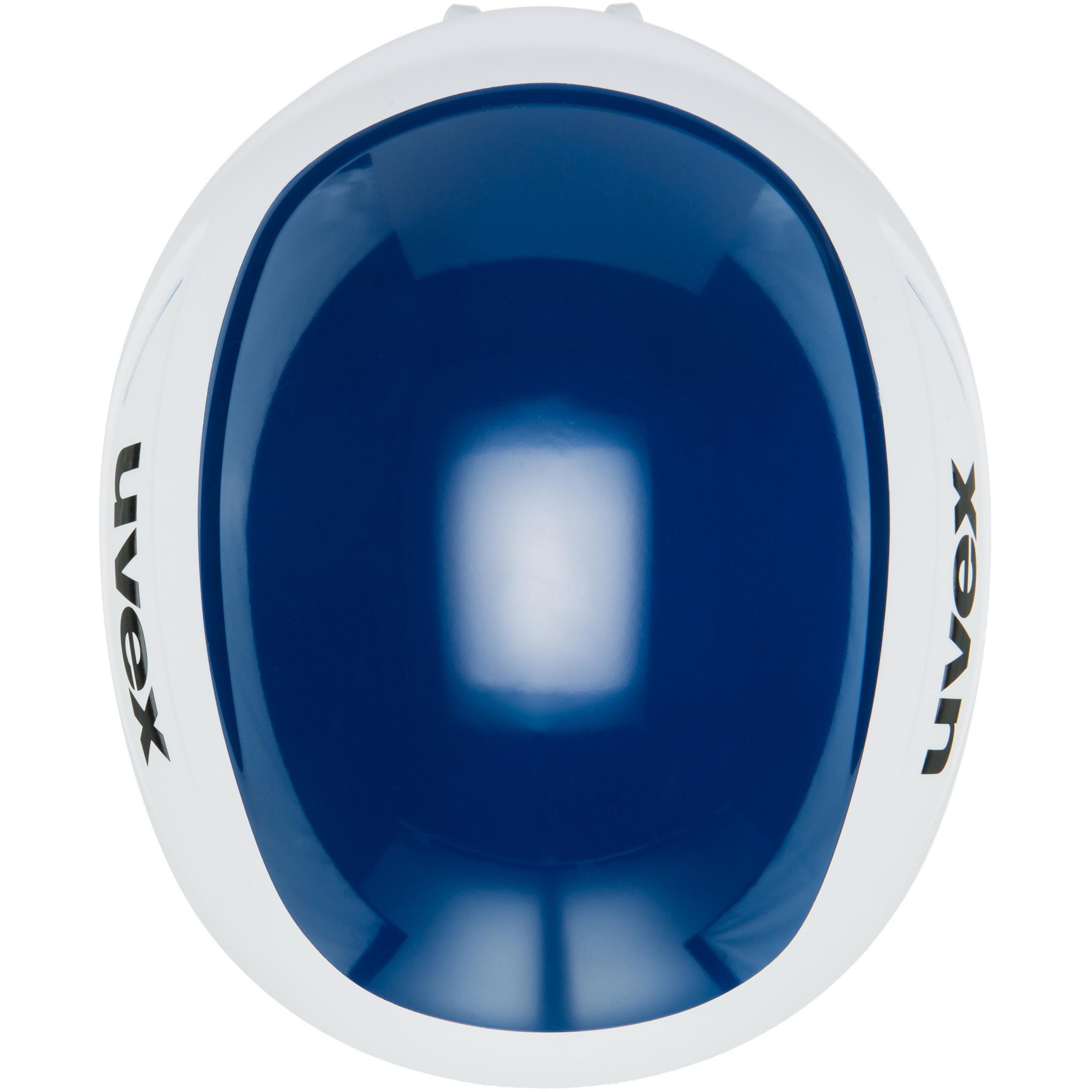 Uvex race + FIS ski helmet, white/blue Uvex race + FIS ski helmet, white/blue